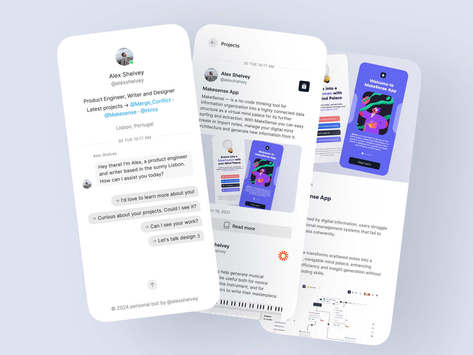 Kissing AI Bots Goodbye: Personal Website Exploration by Alex Void on Dribbble