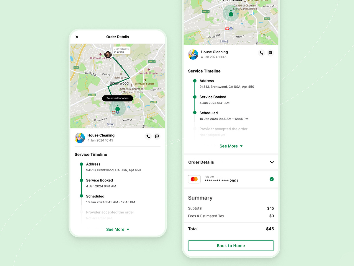 Tracking UI designs, themes, templates and downloadable graphic ...