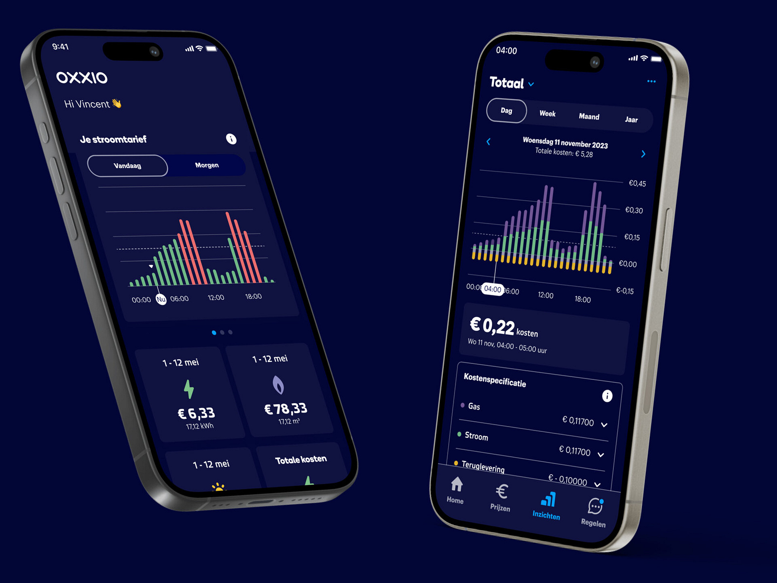 Oxxio dynamic pricing app by Bram on Dribbble