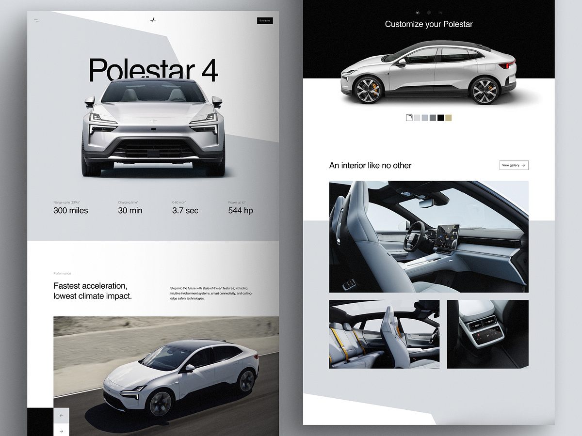 Relume Design League RD 2: Luxury EV Landing Page by Benten Woodring ...