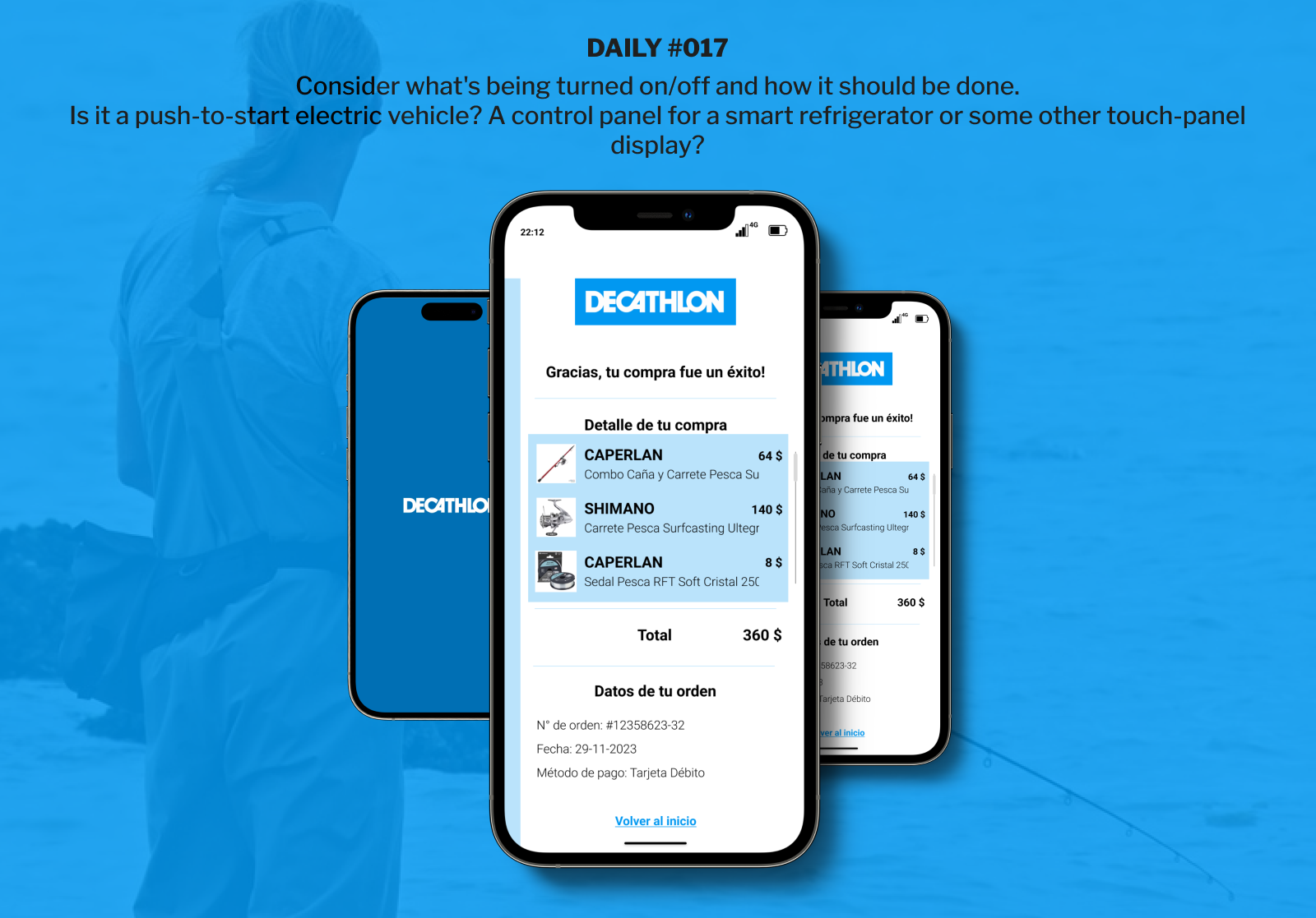 Daily #017 - Email Receipt - DECATHLON by Ignacio Salvatierra on Dribbble