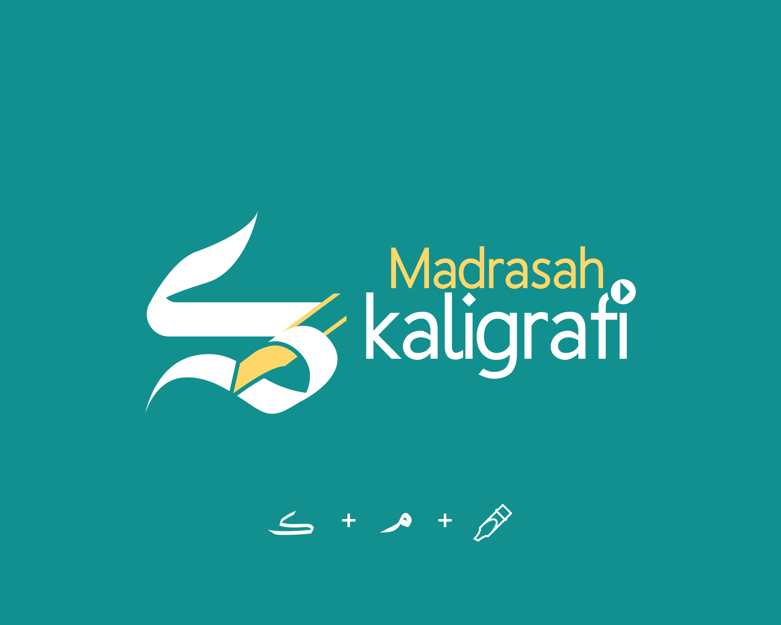 Madrasah Kaligrafi Logo by Ilham Ramdani on Dribbble