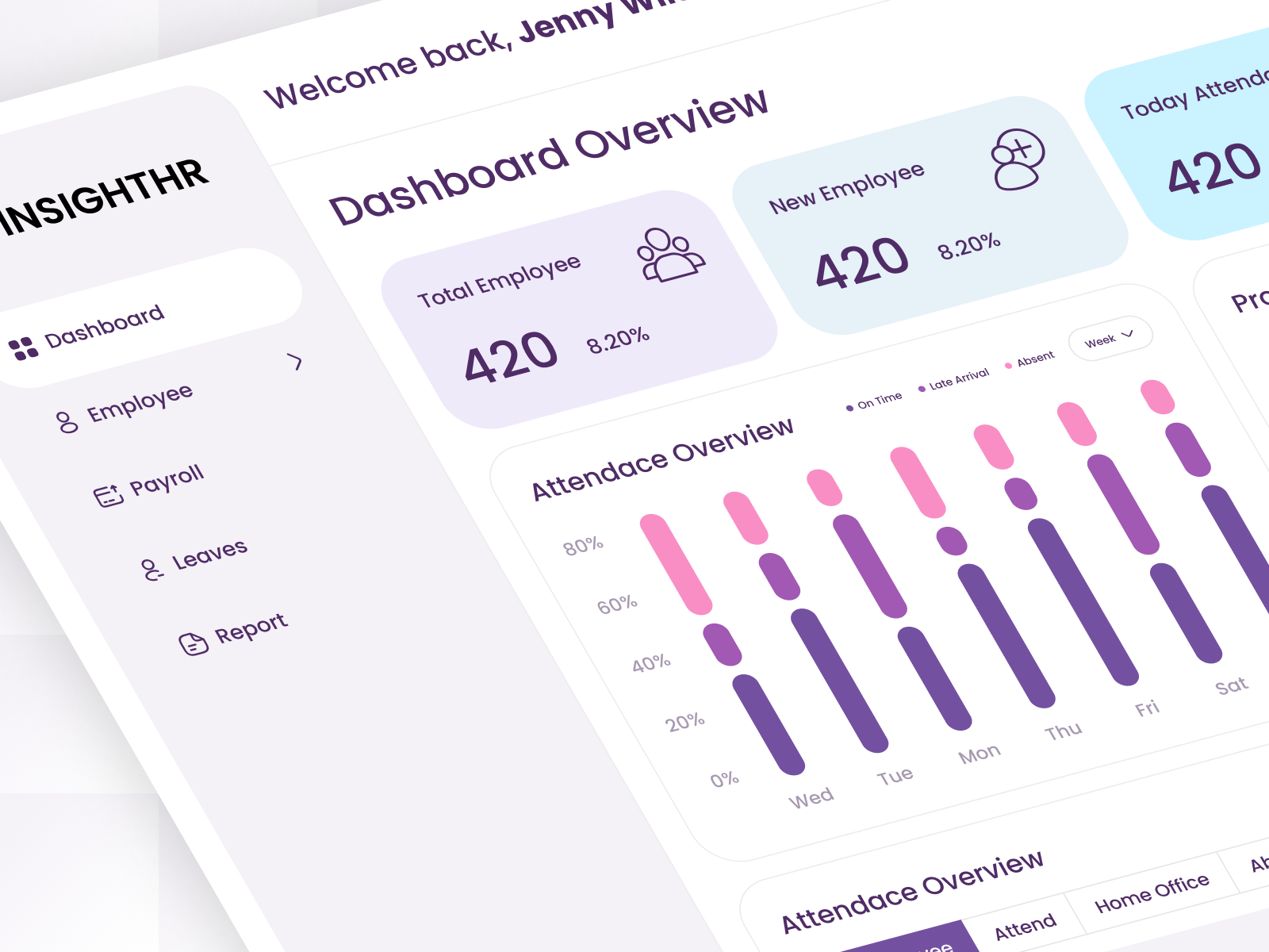 insightHR - HR Management Application Design by Shahriar Sultan on Dribbble