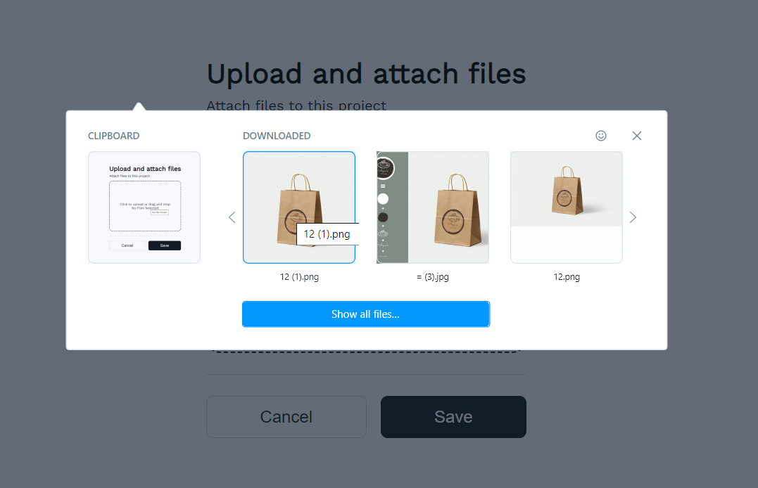 upload, drag and drop UI by Wafaa Gaafar on Dribbble