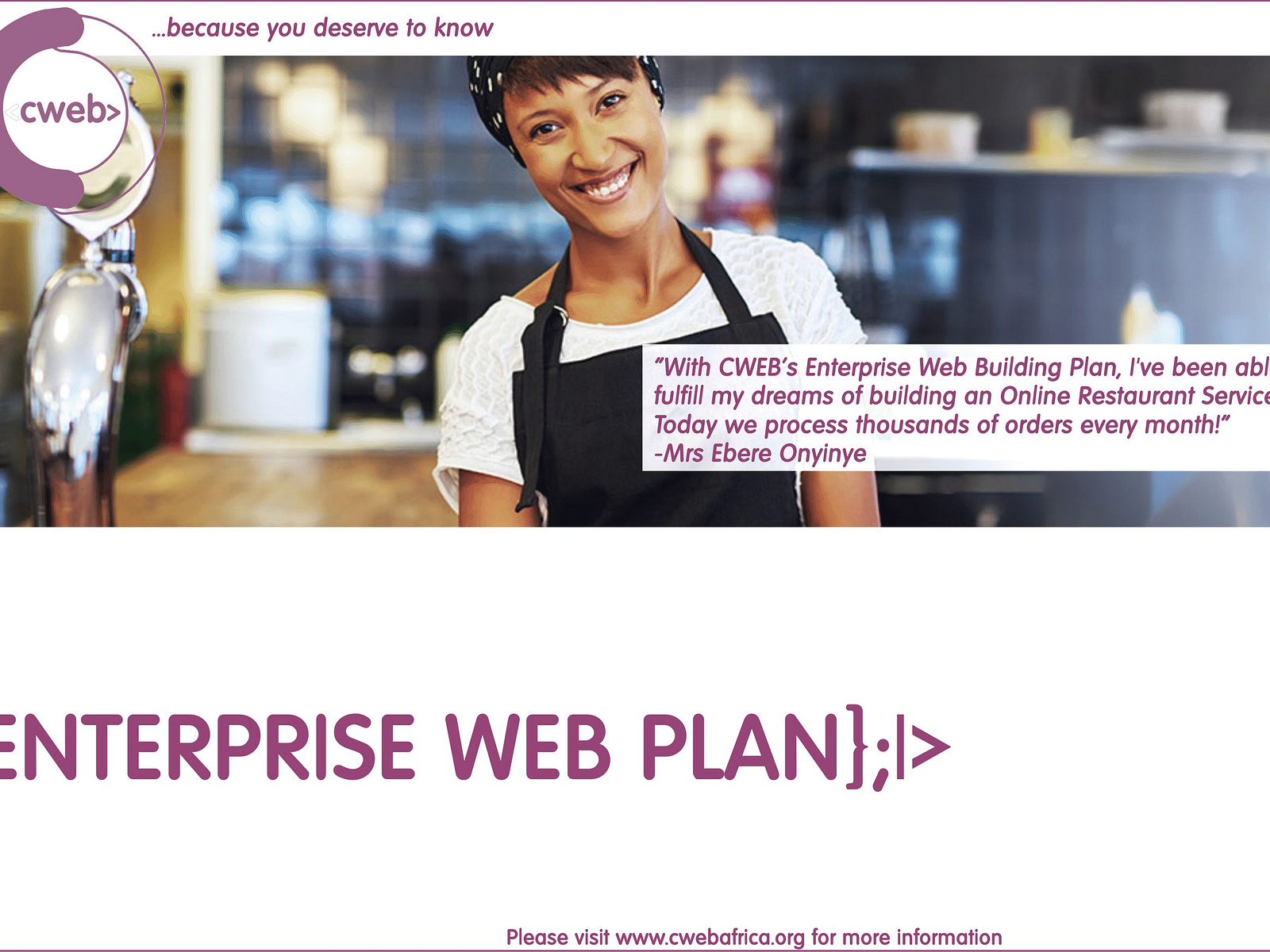 CWEB Marketing Materials by samuel adewoye on Dribbble