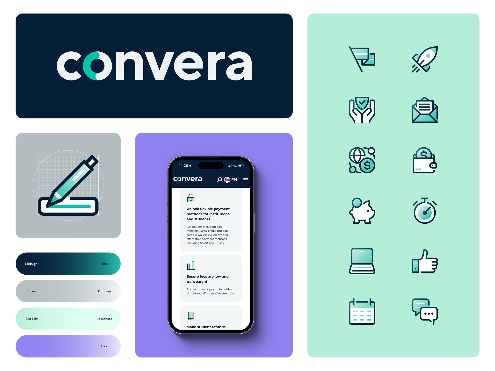 Convera - Iconography by Makers Company on Dribbble