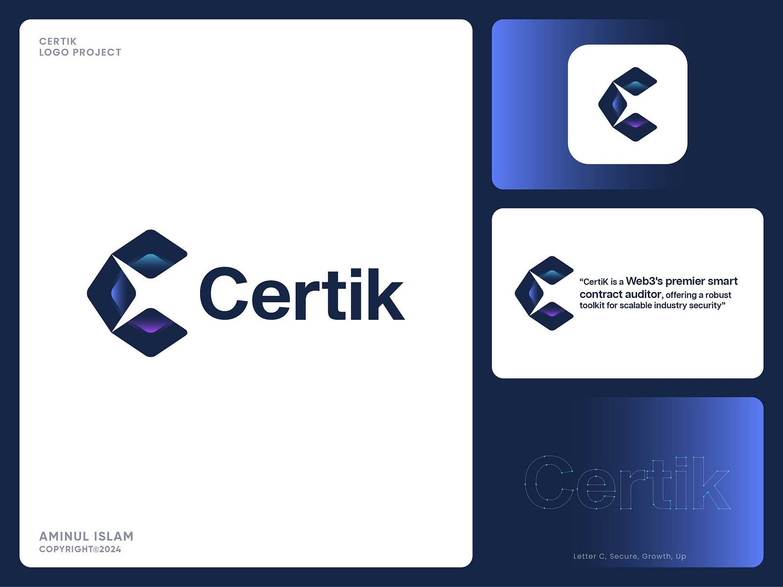 Logo, Web3, Blockchain, Wallet , Secure, SaaS, App icon by Aminul Islam ...
