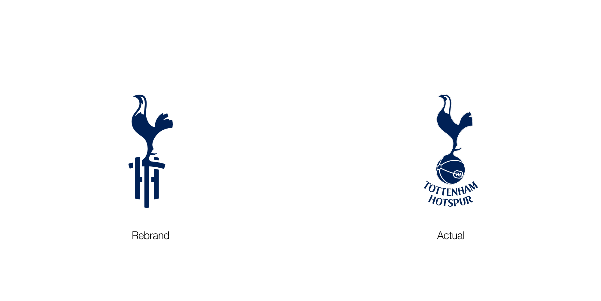 Tottenham Hotspur - Logo rebrand by Theofficiel on Dribbble