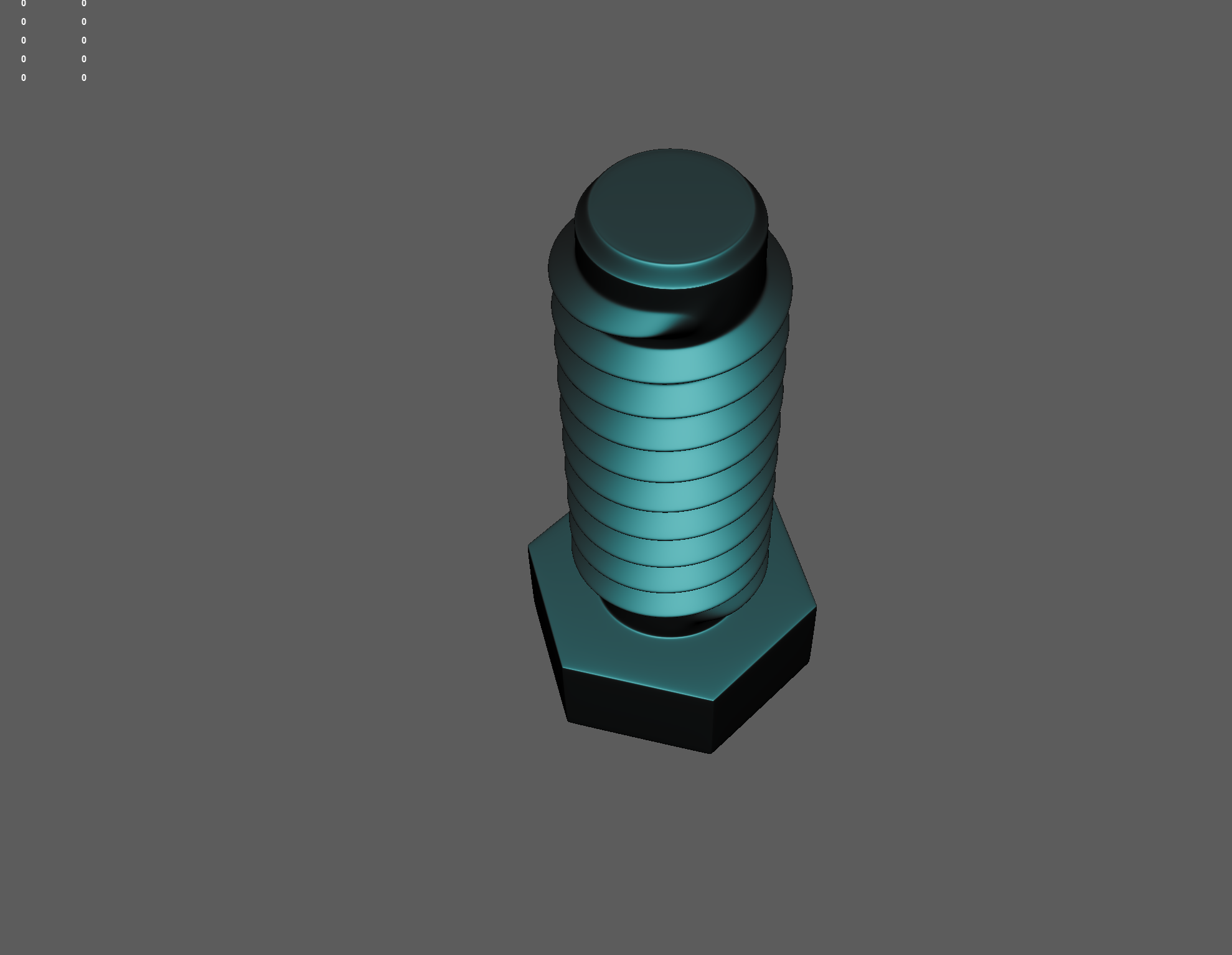 3D Nut Modelling by AZ Tonmoy on Dribbble