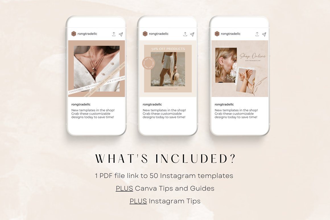 Aesthetic Instagram Post Template by Instagram Templates on Dribbble