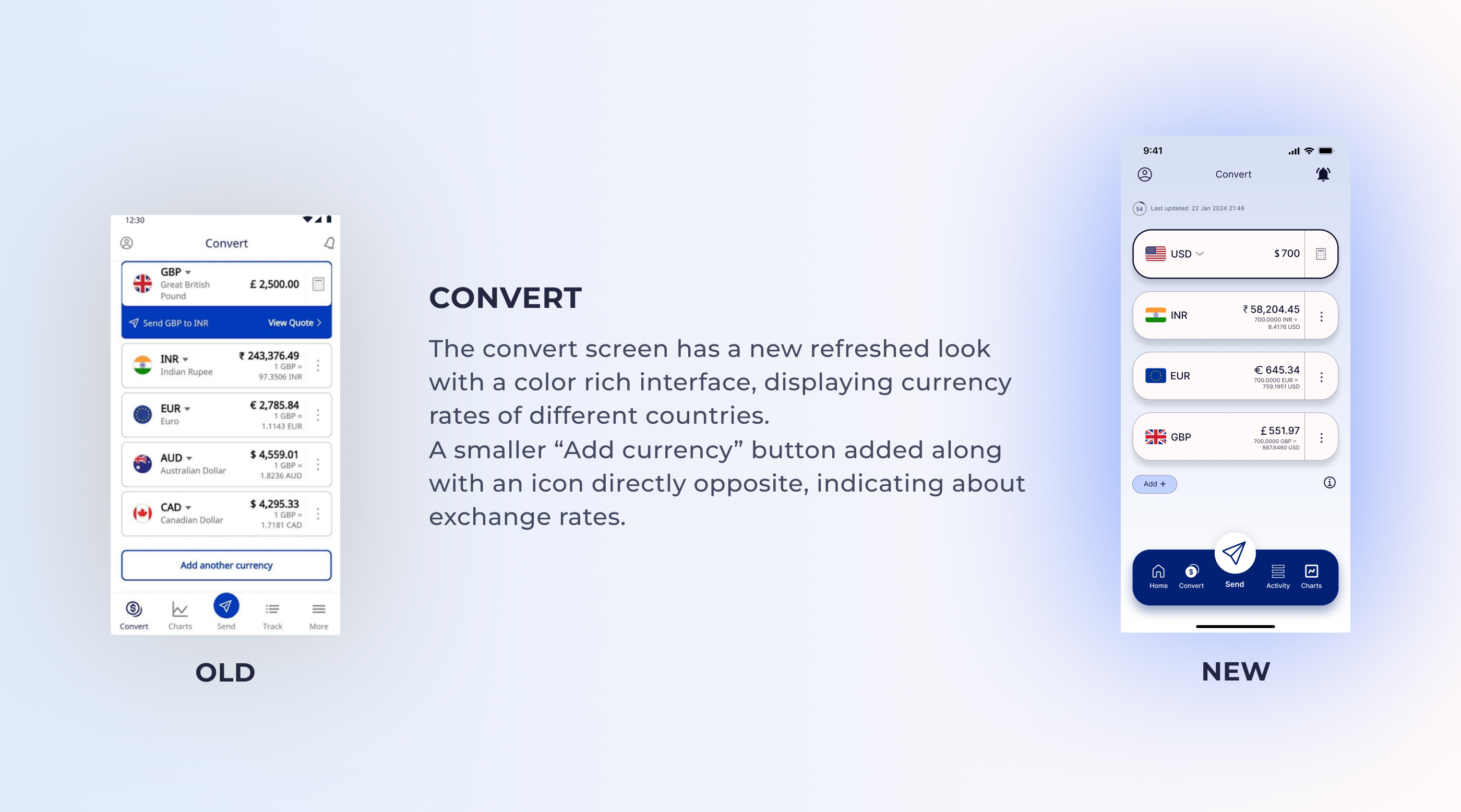 XE Currency Converter App Redesign | UI/UX by Aswin Sasikumar on Dribbble