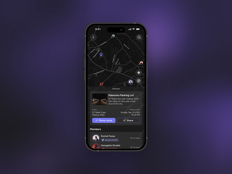 Daily UI #12 - Map View Design by Bibek Shakya on Dribbble