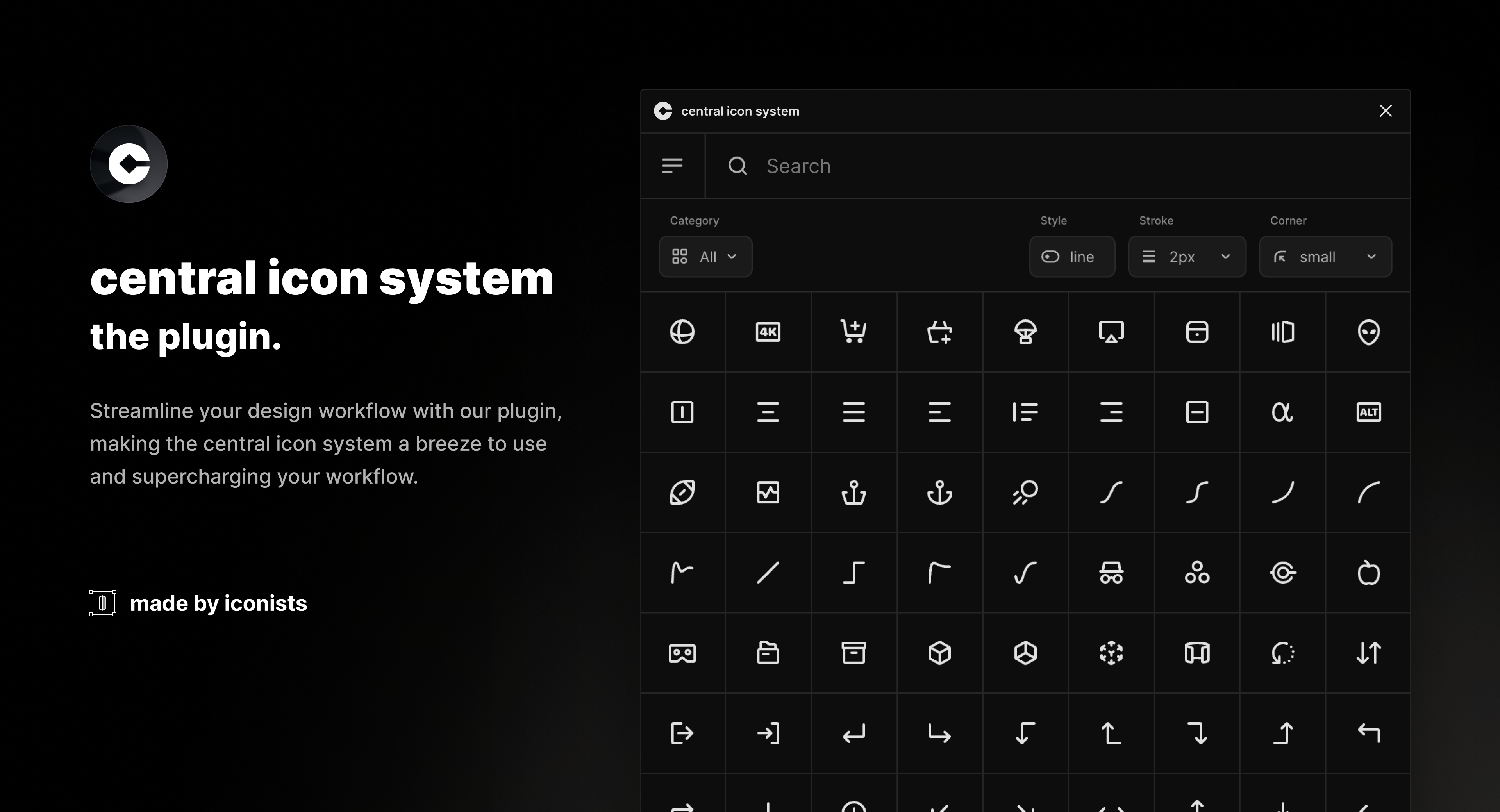 central Figma plugin by Martin David on Dribbble