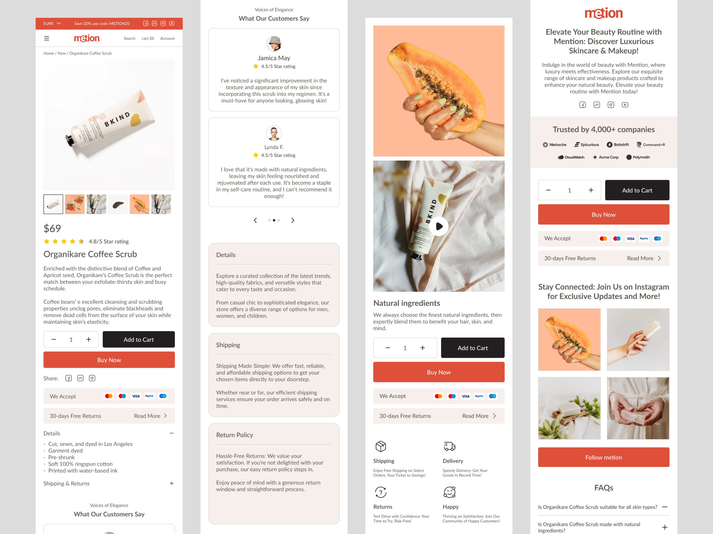 Ecommerce Product Page Design by Saleh Ahmed on Dribbble