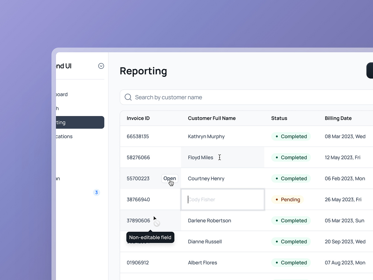 Data Table designs, themes, templates and downloadable graphic elements ...