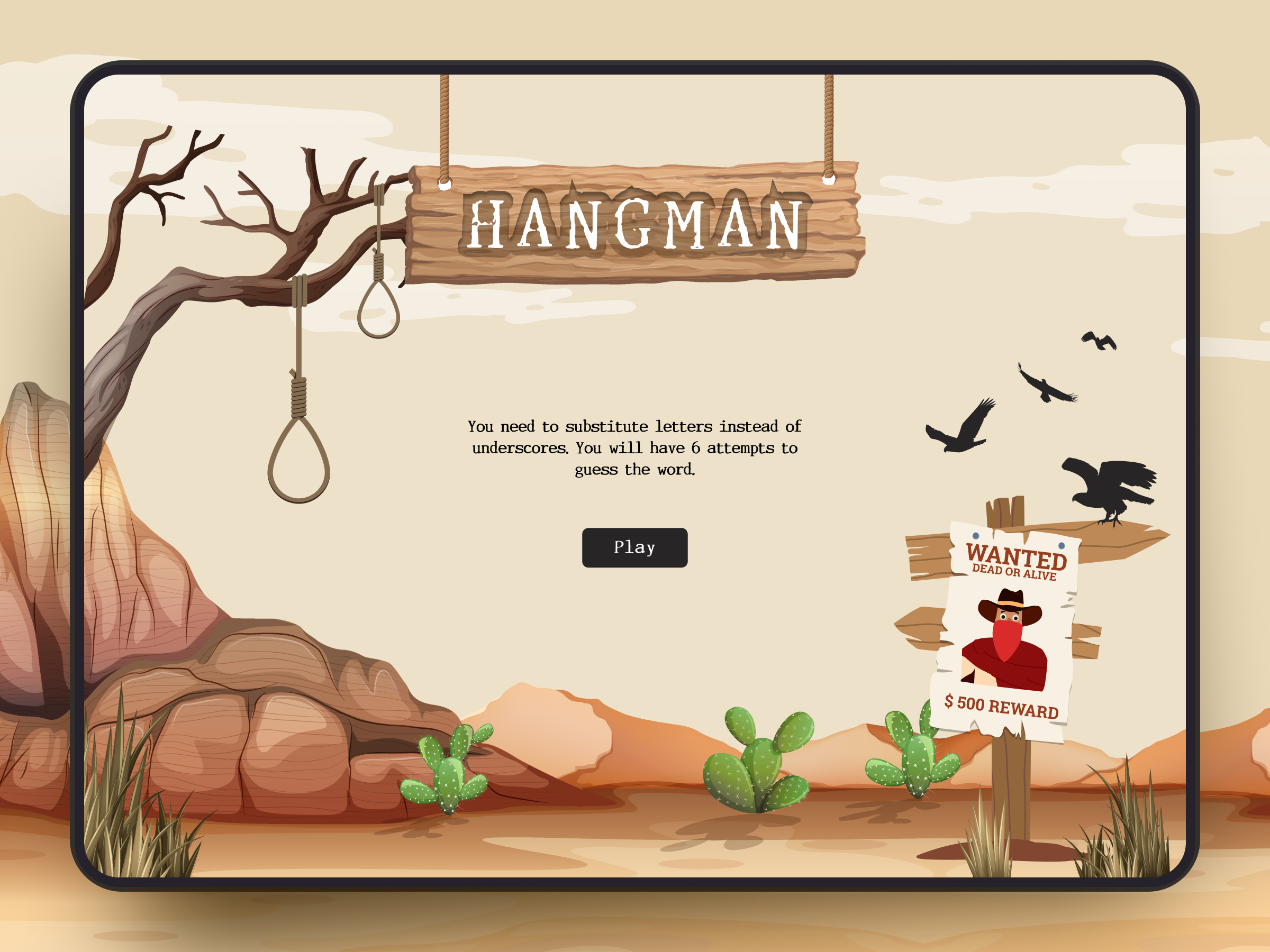 The game Hangman 🤠 by Natalie Strunevskaya on Dribbble