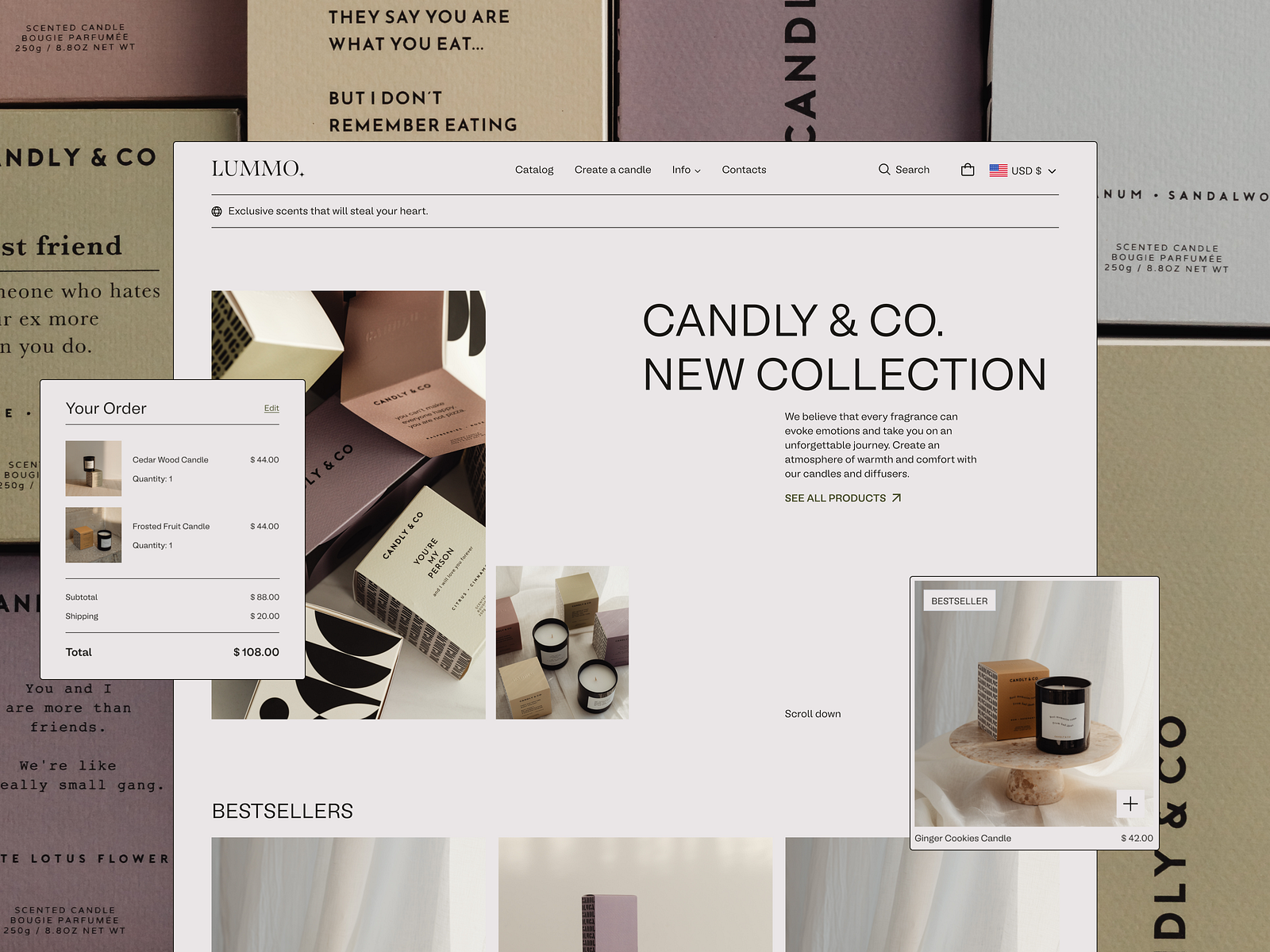 Lummo | E-commerce by Daria Pukhova on Dribbble