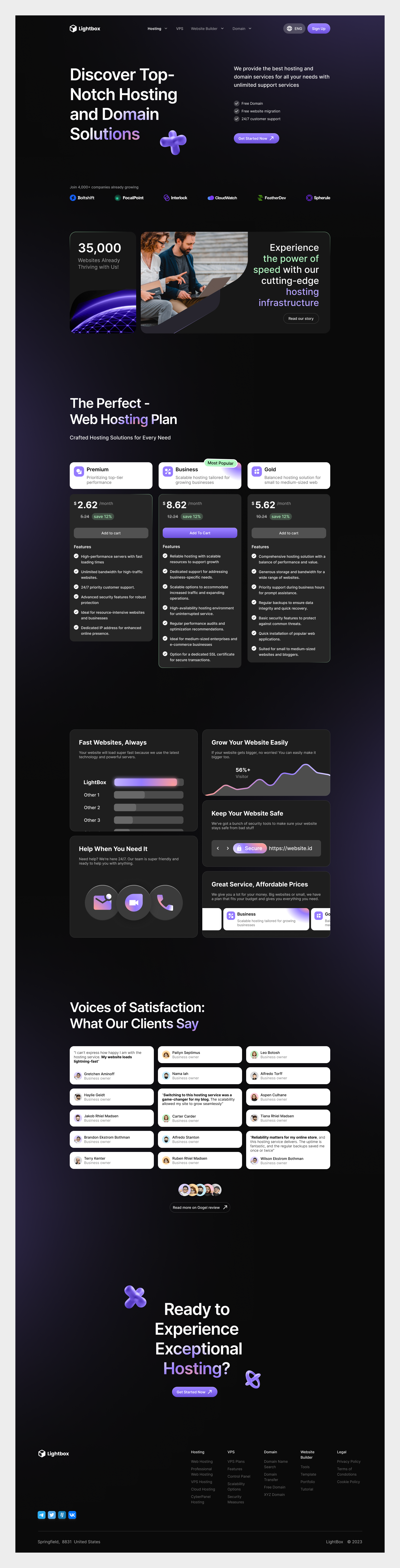 Dark Website designs, themes, templates and downloadable graphic ...
