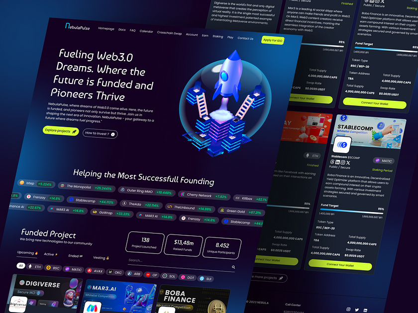 Web3 designs, themes, templates and downloadable graphic elements on ...