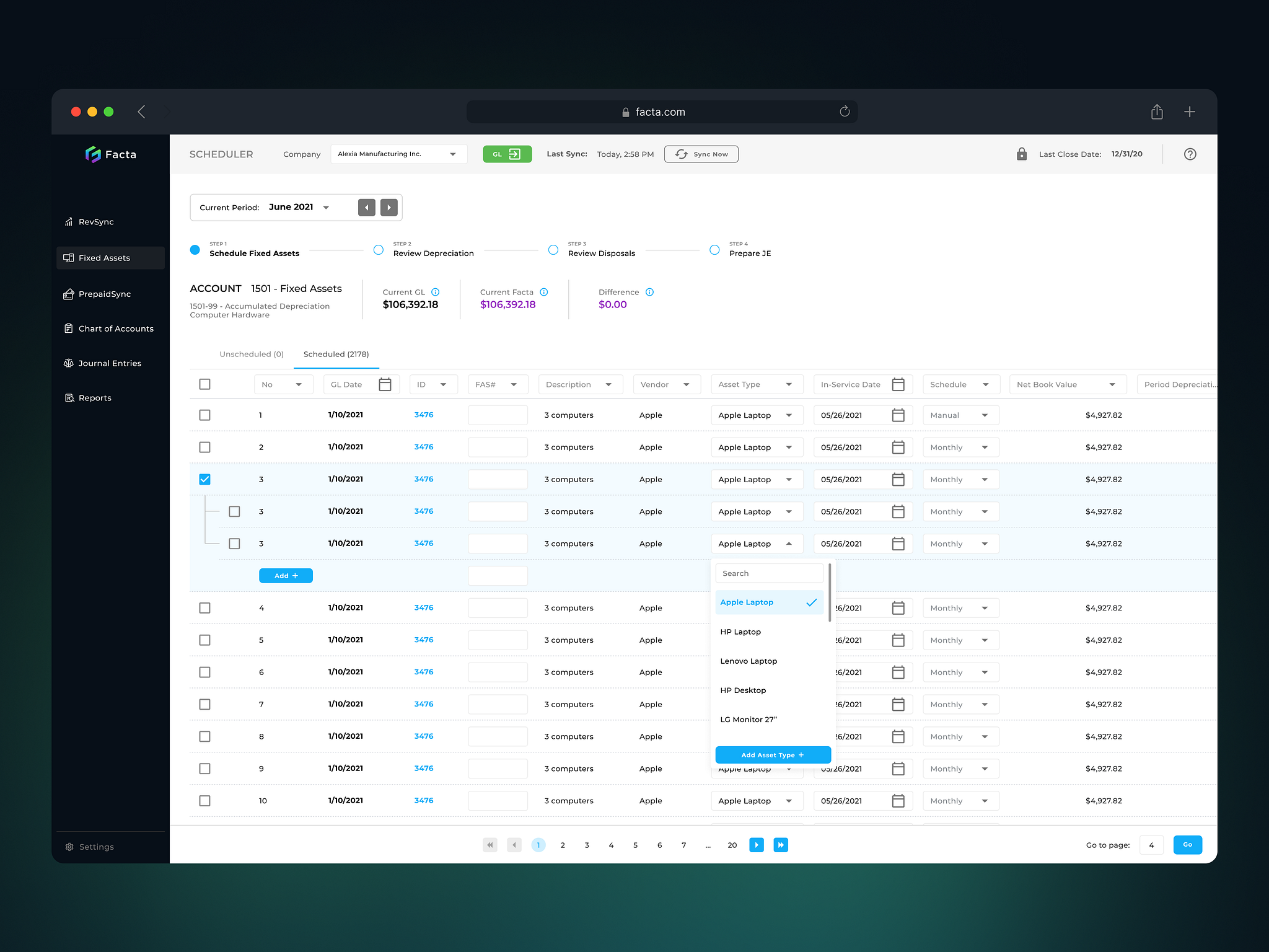 Facta - bookkeeping cloud-based platform: Assets by Merixstudio on Dribbble