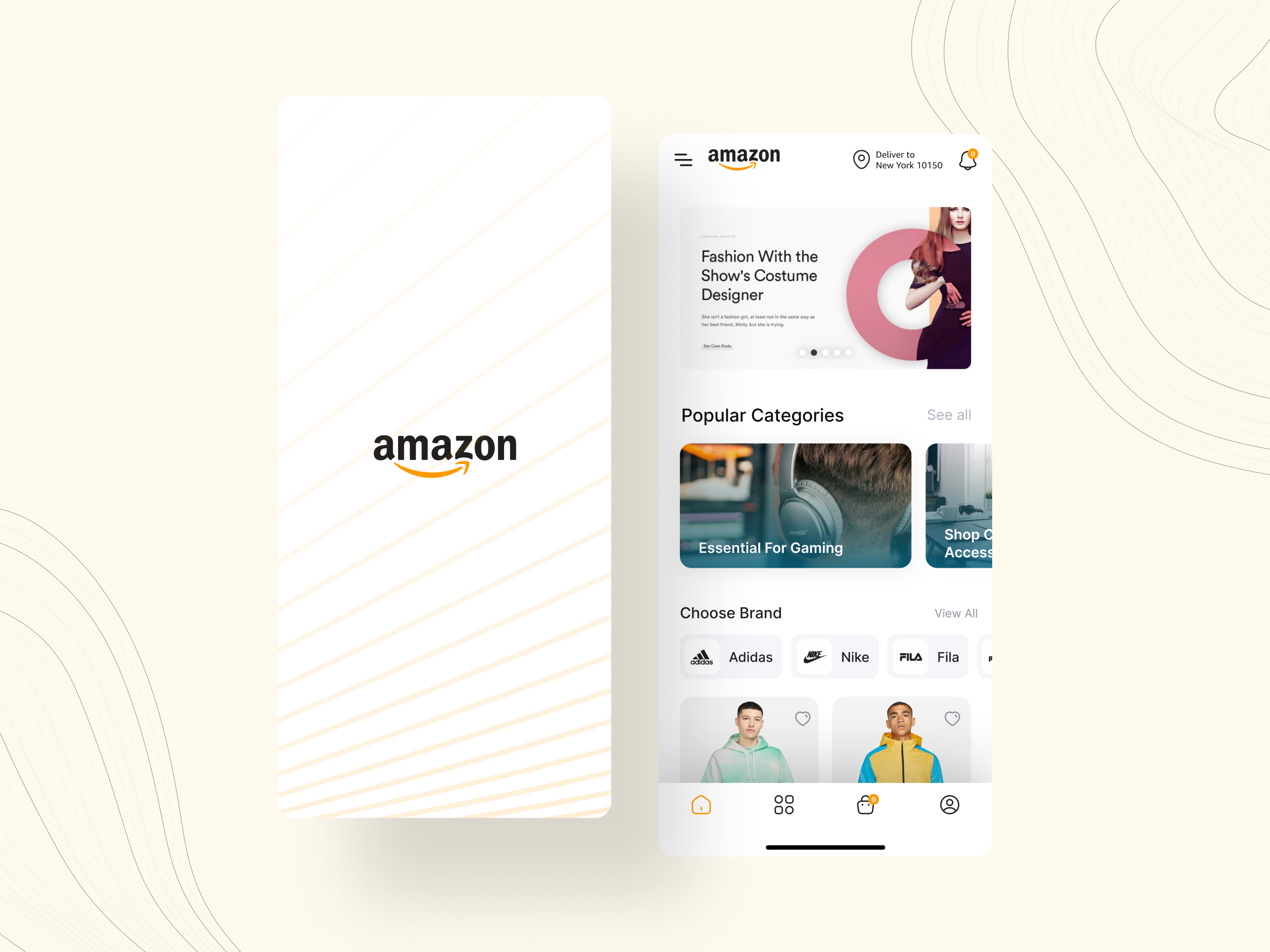 Amazon App UI Redesign by Kapadia Ehtesham on Dribbble