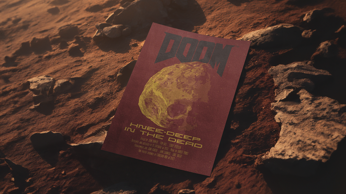 Original DOOM Fan Art Posters by Christian Noir on Dribbble