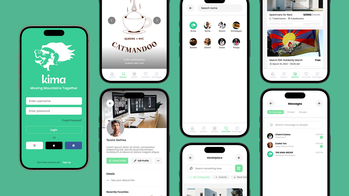 KIMA Mobile Application by Rafael Desuyo Jr. on Dribbble