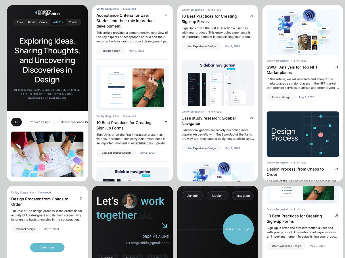 Dmitry Sergushkin | Dribbble
