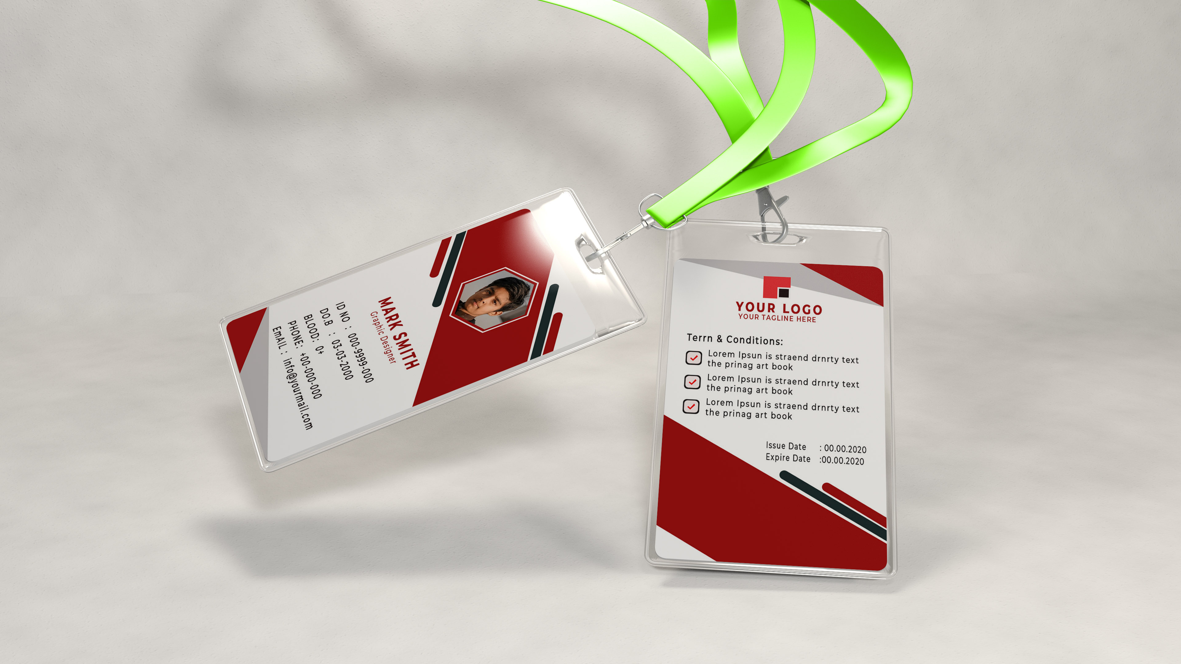 I D Card Deisgn by ANISUR RAHMAN on Dribbble