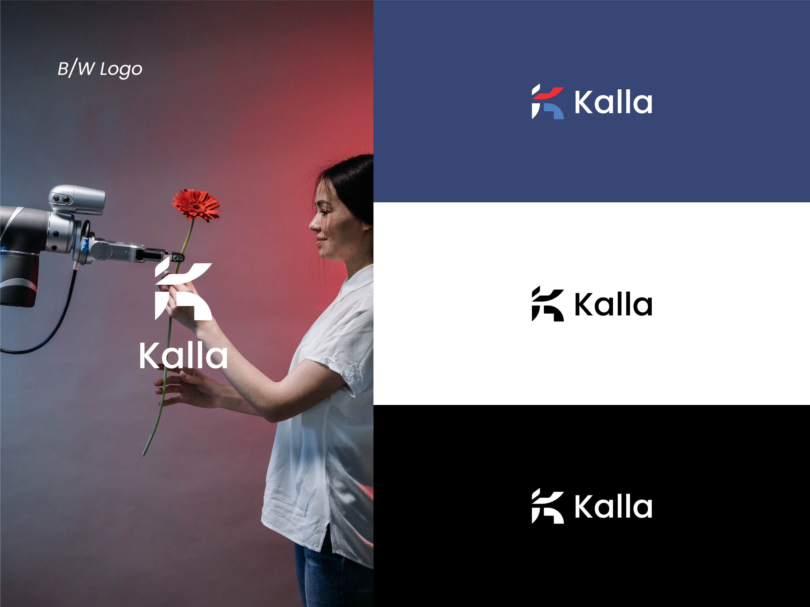 Kalla Logo Design by cidcud graphic on Dribbble