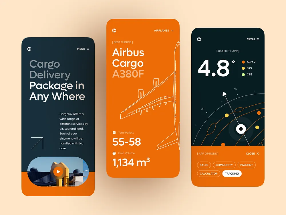 Delivery App designs, themes, templates and downloadable graphic ...
