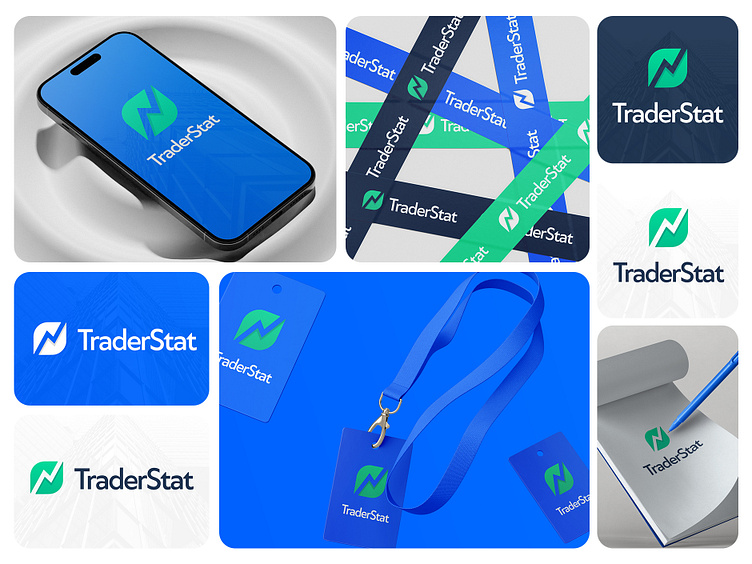 TraderStat Logo Design by Andrew Osadchuk on Dribbble