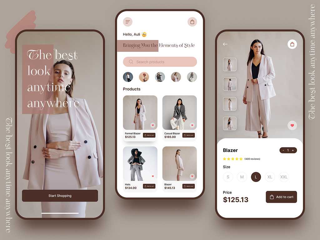 Shopping app by Auli Crafts on Dribbble