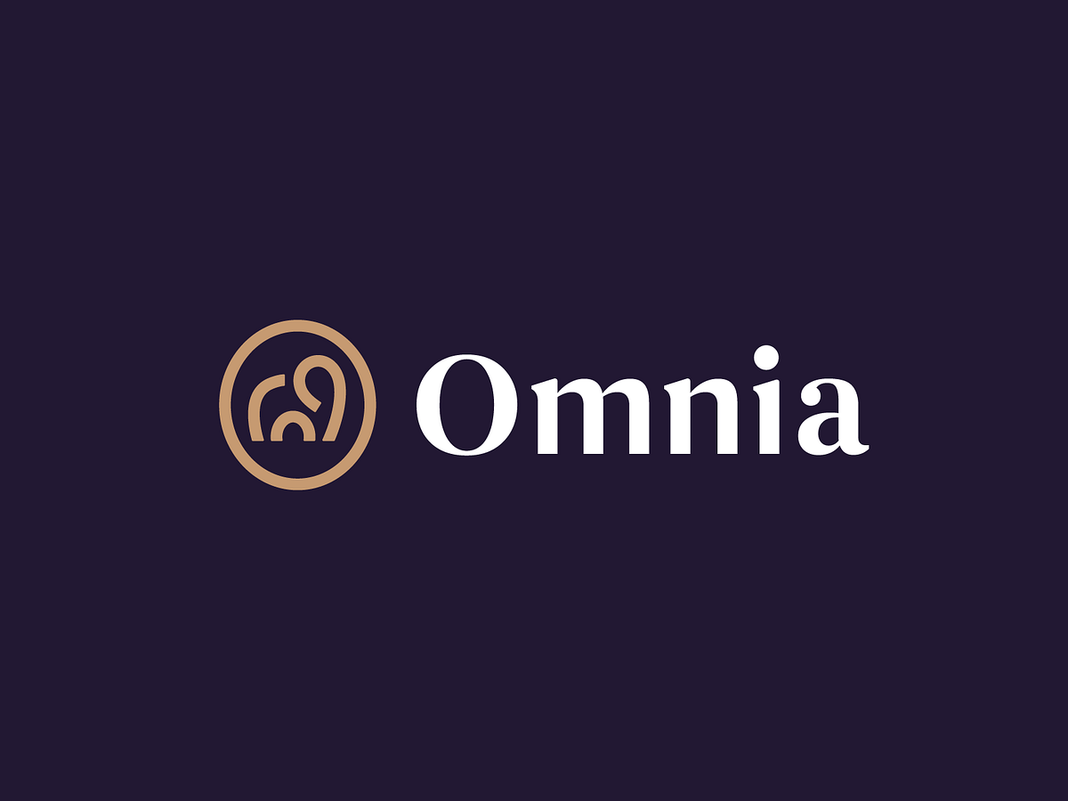 Omnia - consulting logo design by Deividas Bielskis on Dribbble