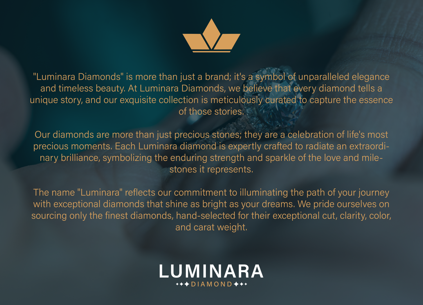 Luminara Diamond Company Logo and Visual Identity by Pixiedia on Dribbble