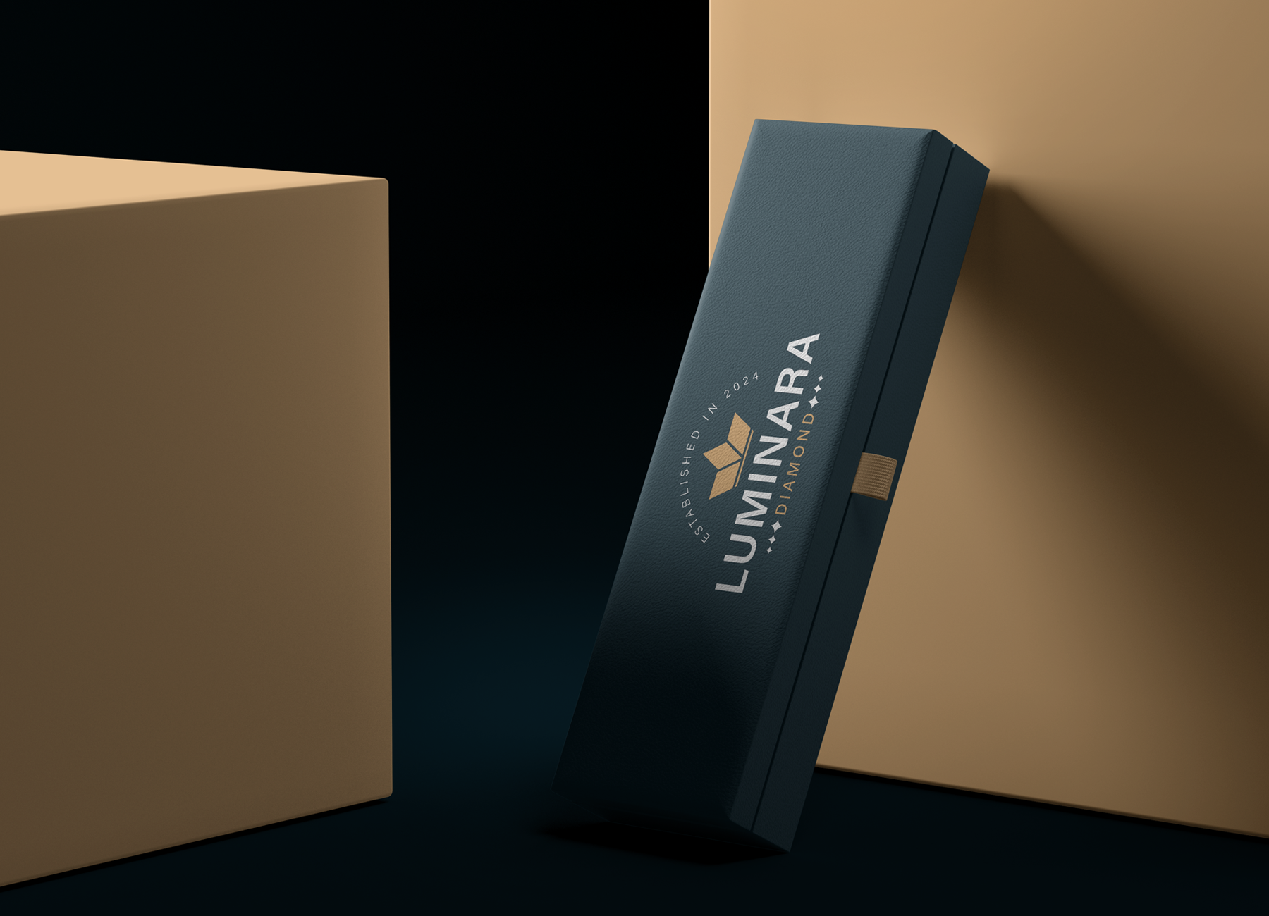 Luminara Diamond Company Logo and Visual Identity by Pixiedia on Dribbble