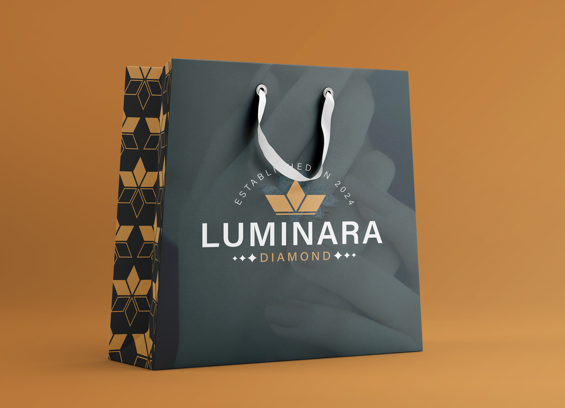 Luminara Diamond Company Logo and Visual Identity by Pixiedia on Dribbble