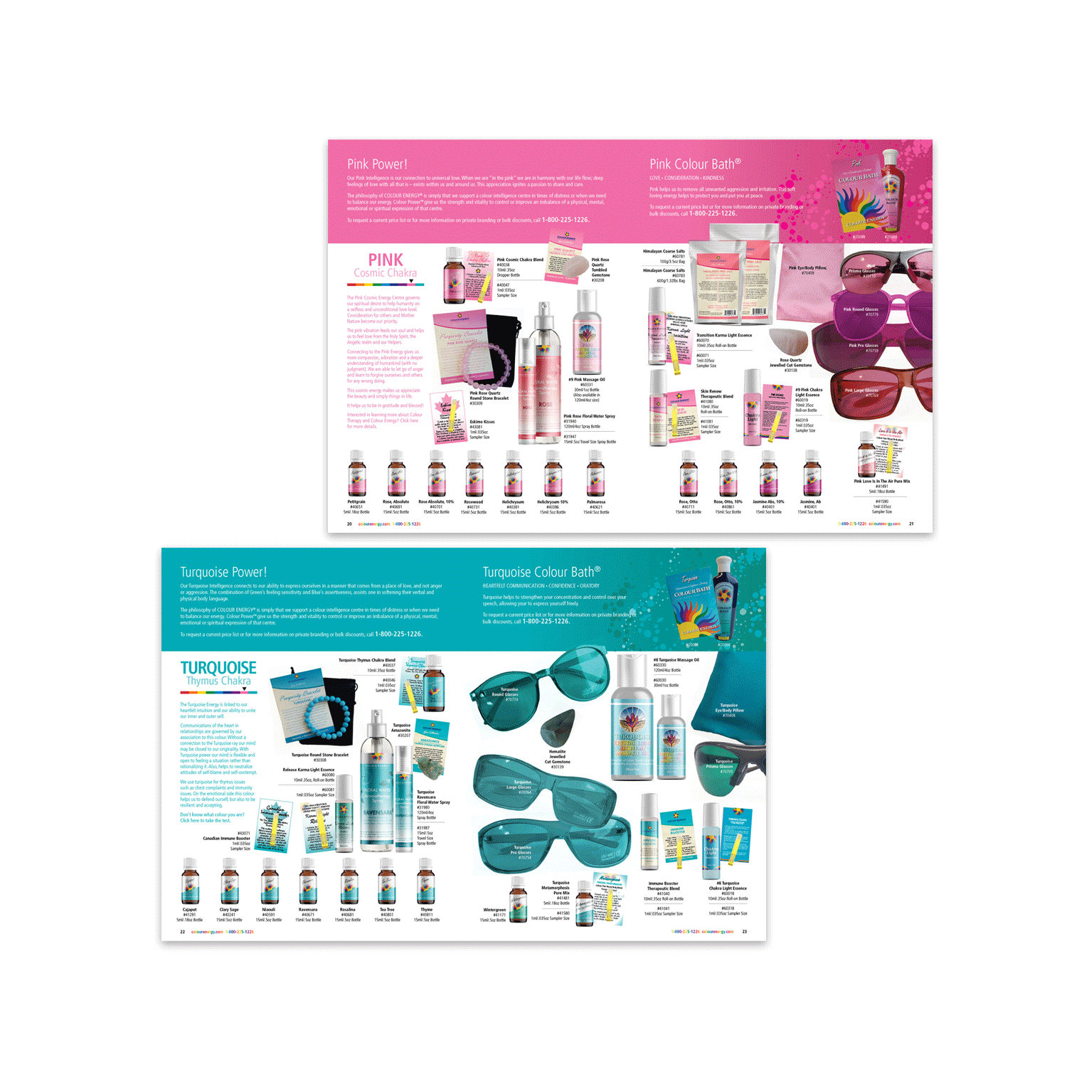 Colour Energy Catalogue by Hanne Nielsen on Dribbble