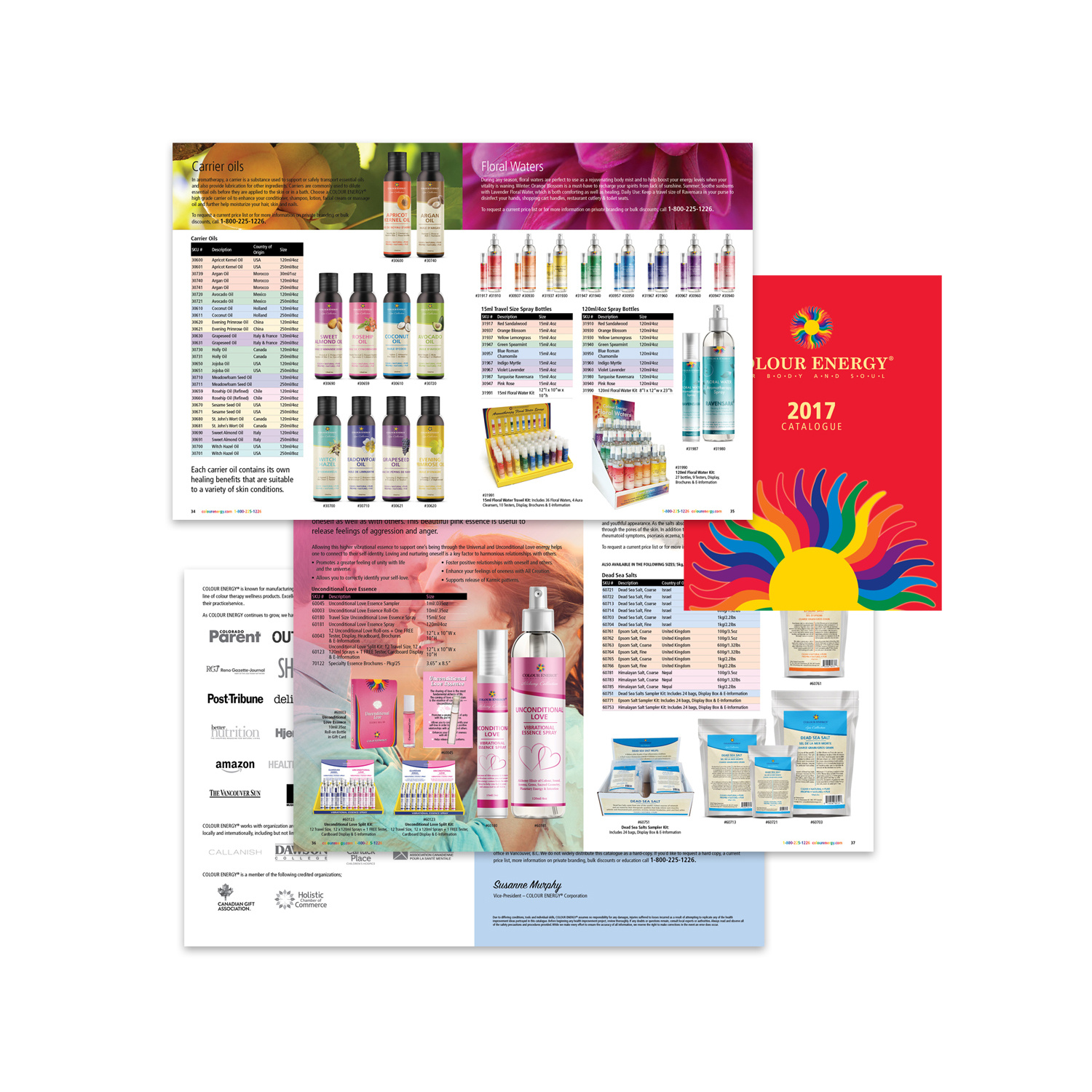 Colour Energy Catalogue by Hanne Nielsen on Dribbble