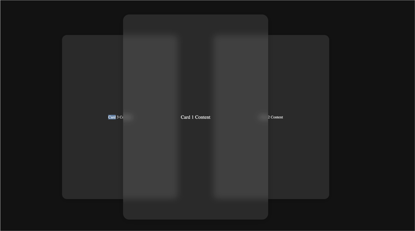 Stacked Cards Carousel by Carlos Hernandez on Dribbble