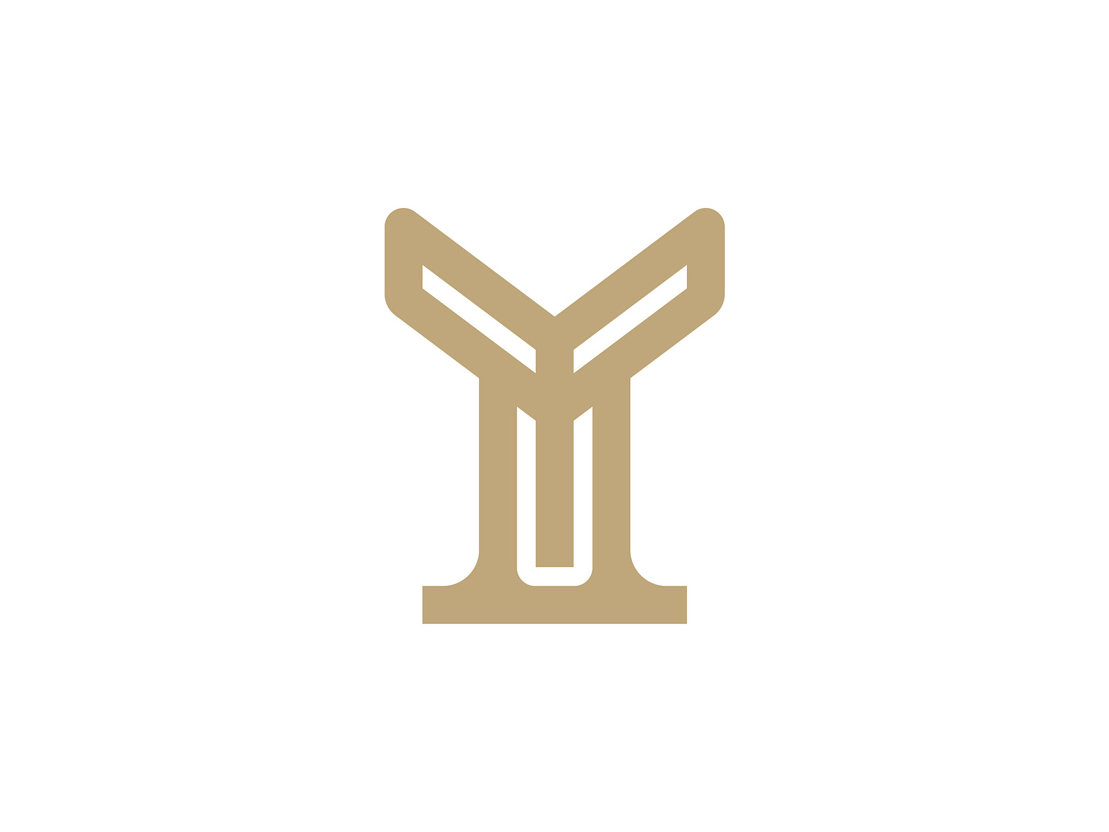 Y Logo Design by Ganu design on Dribbble