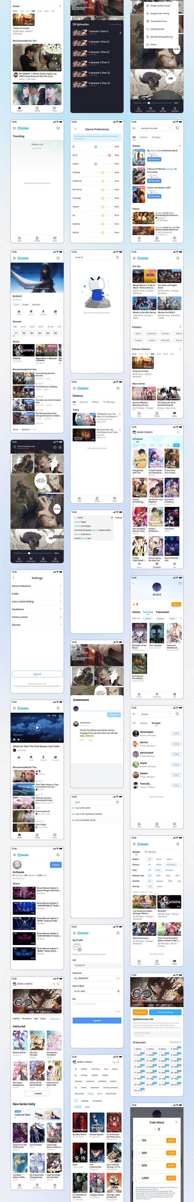 Make Bilibili UI your own by Figr Design on Dribbble