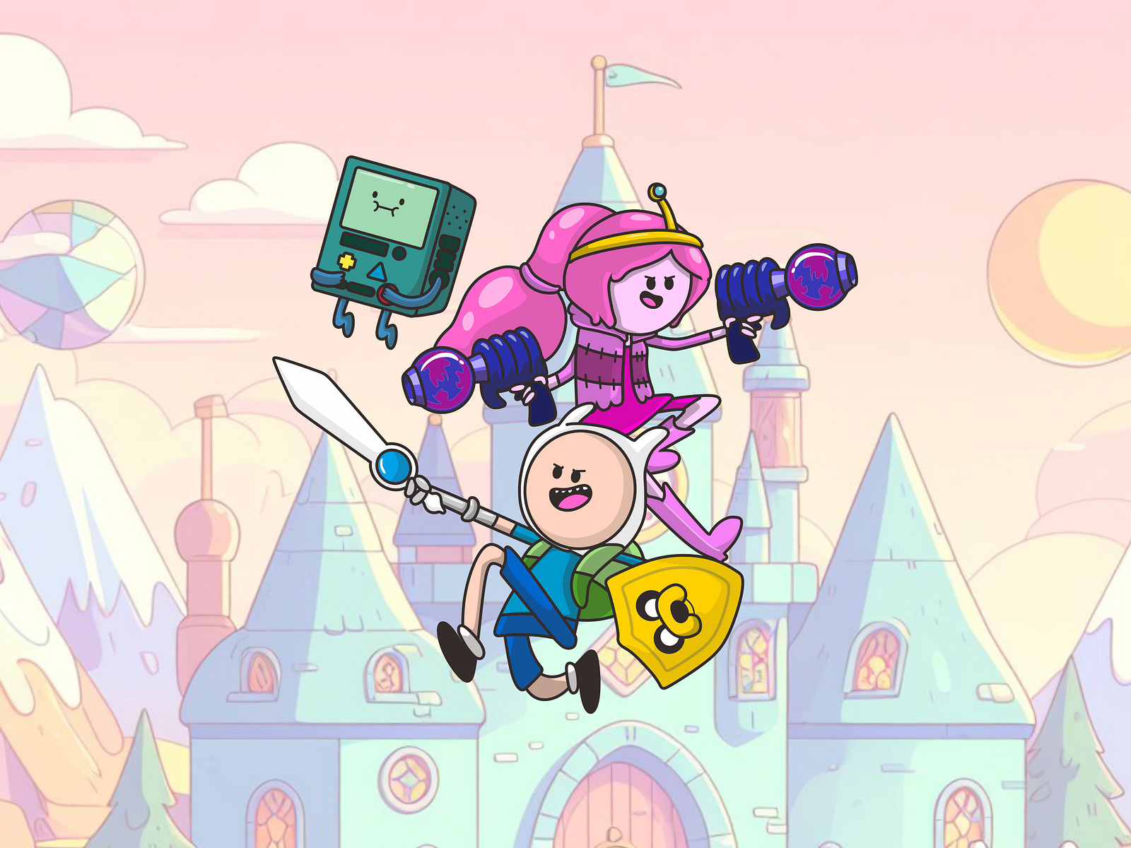 Adventure Time by Afantasticly on Dribbble