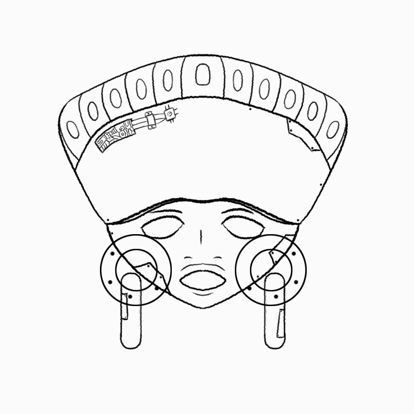 Prehispanic head (Animation) by Yuuba Nashi on Dribbble