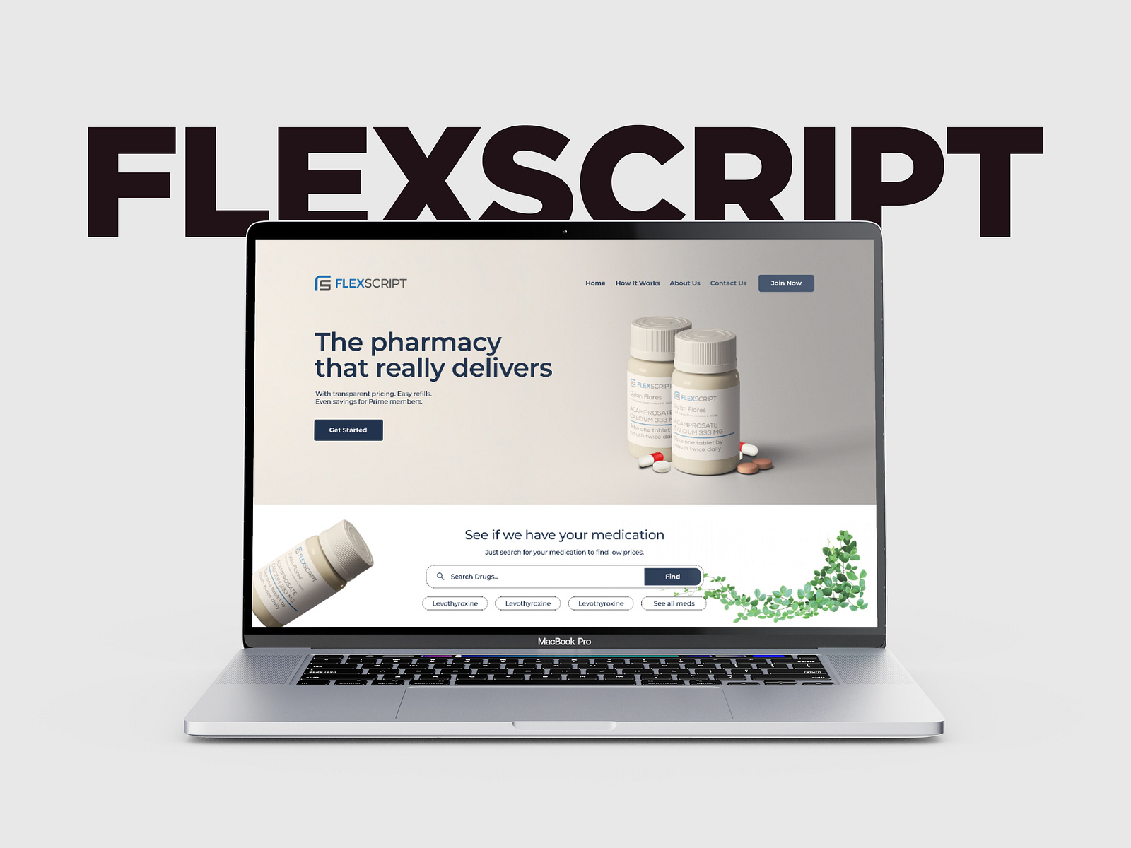 Real Live Project | FlexScript - Pharmacy Service by Arijit Nag | ArtQuora on Dribbble