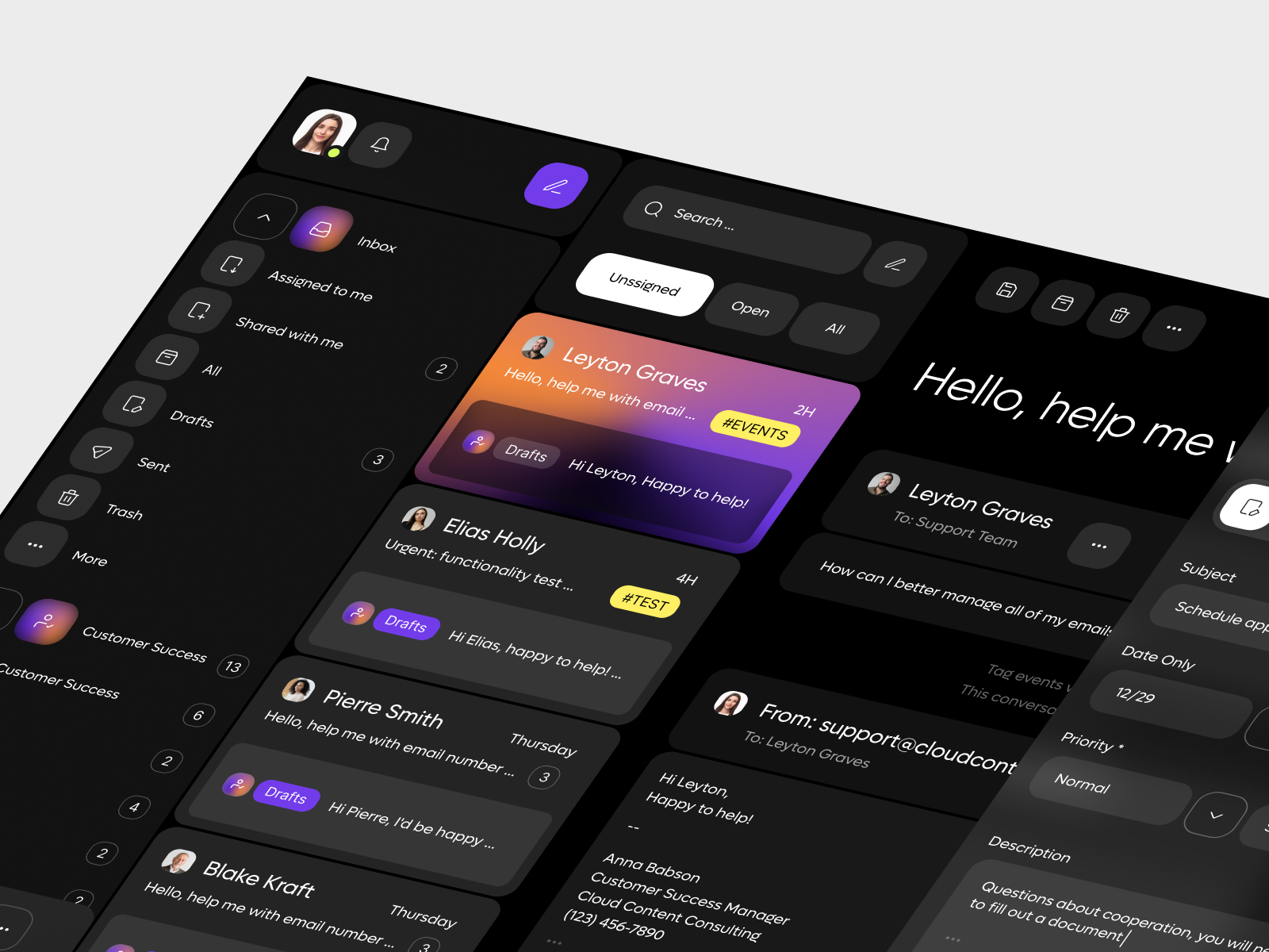 Salesforce CRM - Email Integration Software by Jack R. for RonDesignLab ...