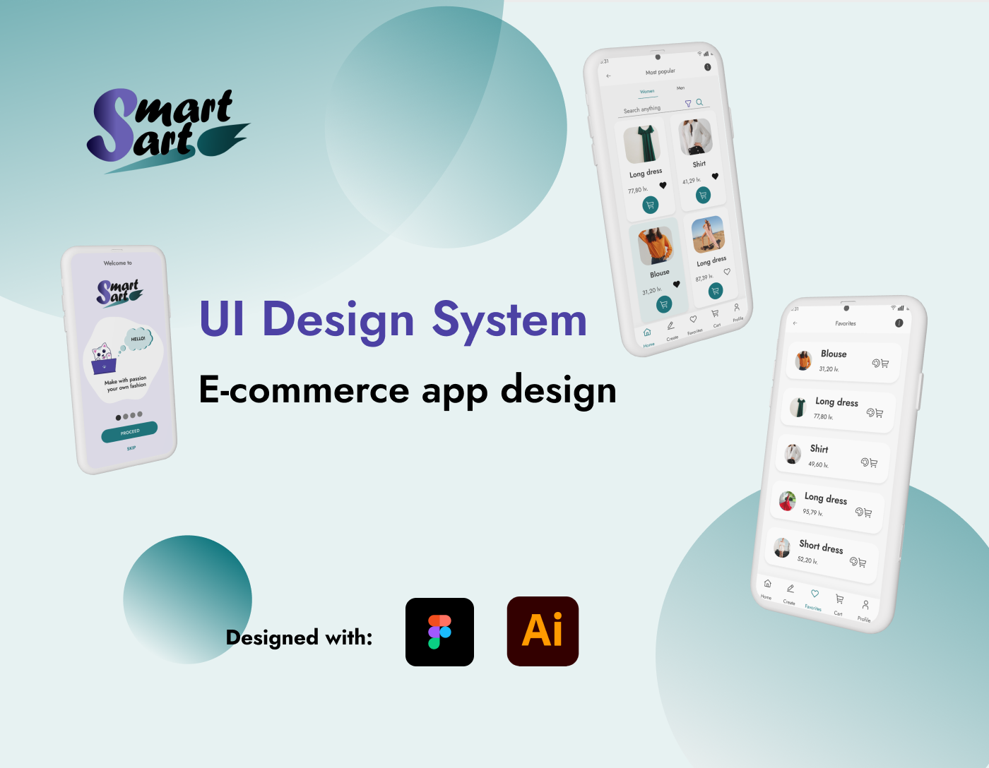 UI Design System - E-commerce by D. Slavova on Dribbble