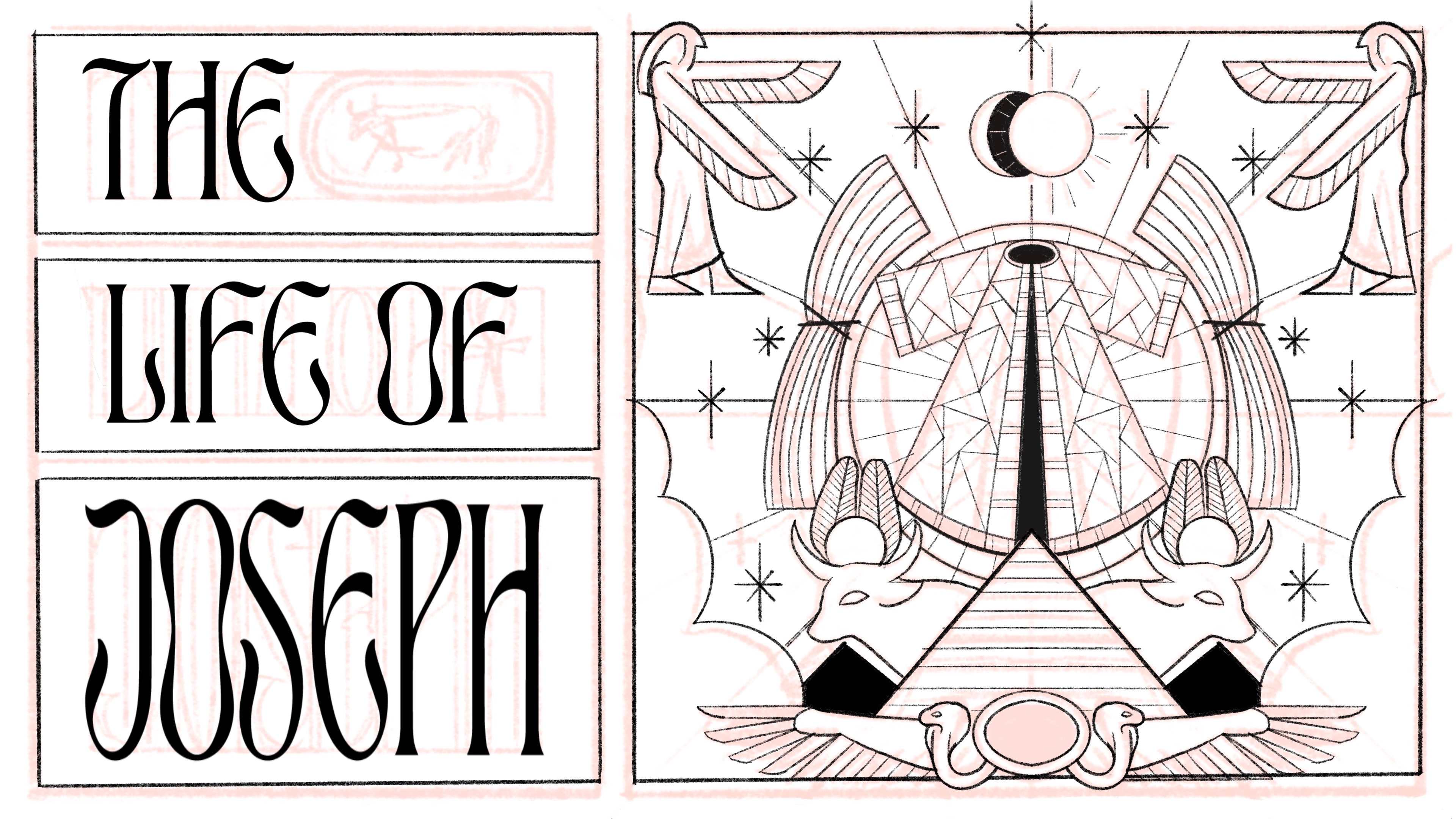 The Life of Joseph Sermon Series Artwork by Ben Lueders for Fruitful ...