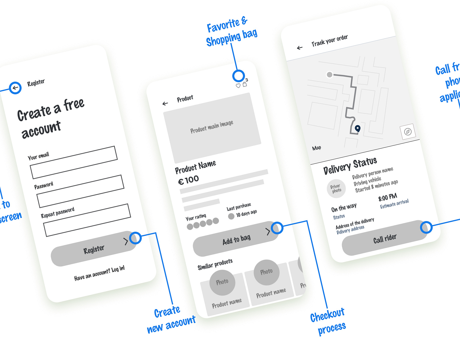 Low fidelity UI Design by Harshana Gamage on Dribbble