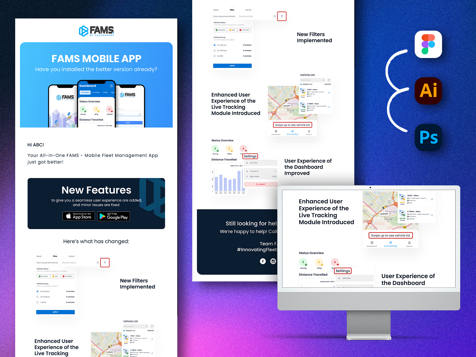 Fleet Management App designs, themes, templates and downloadable ...